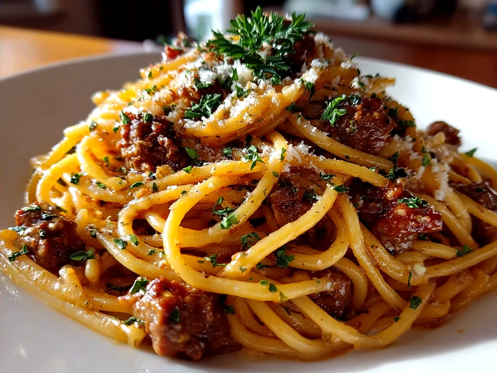 Delicious Creamy Beef Pasta To Savor Tonight